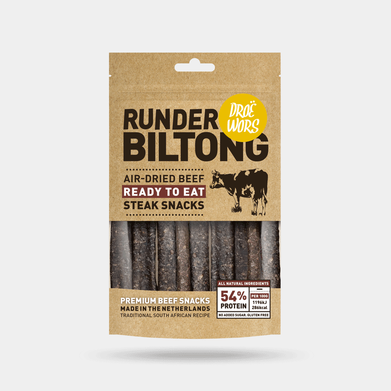Runder Traditional Droëwors Meat Sticks 150g – Runder Biltong