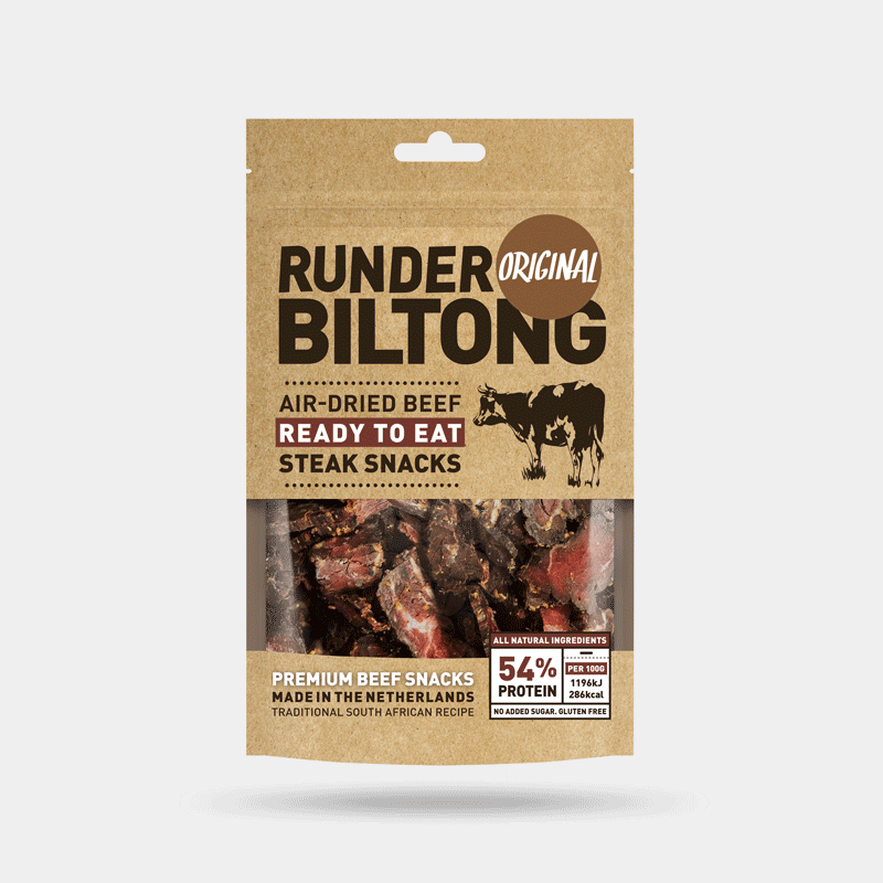 40g Biltong Snack Bags The Netherlands Amsterdam – Runder Biltong