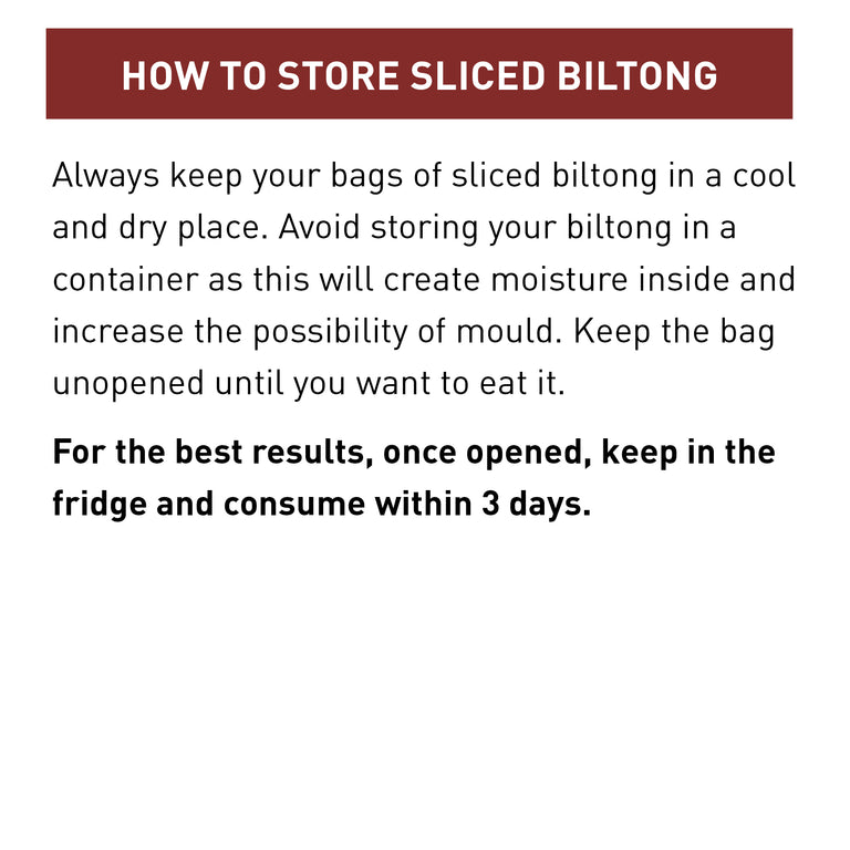 Beef Biltong Sliced The Netherlands Amsterdam – Runder Biltong